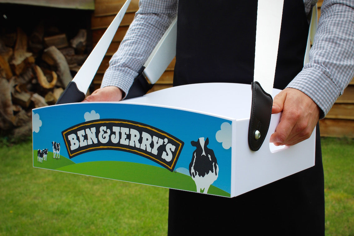 Custom Logo Printed Usherette Trays | SM Studios | S M Studios